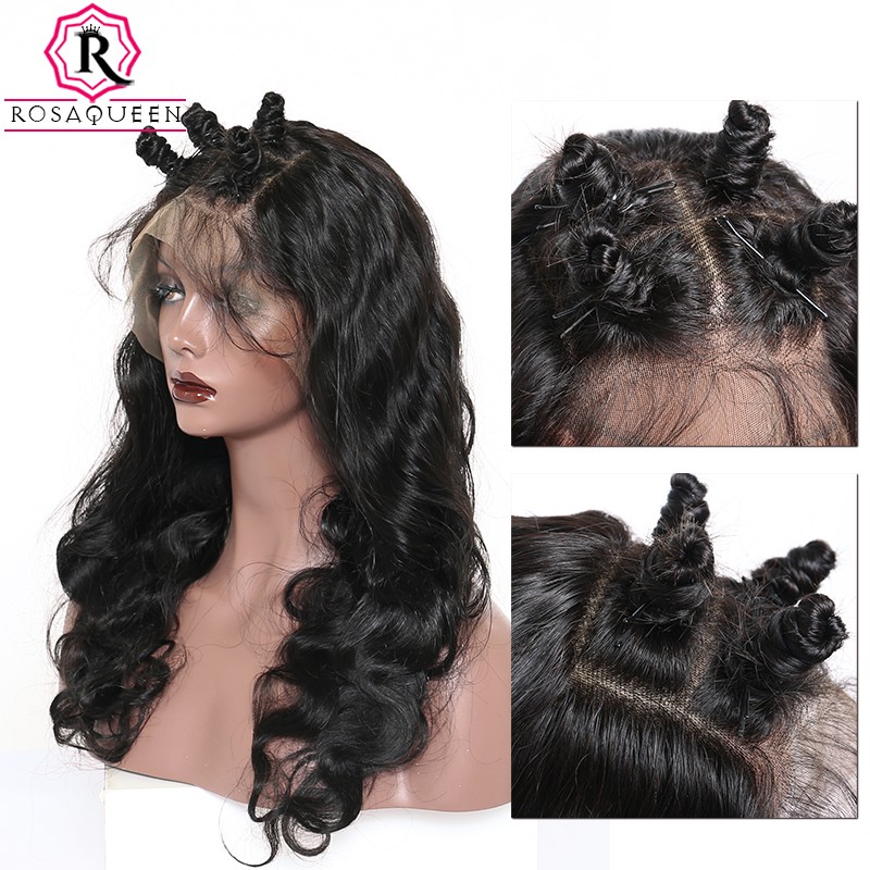 13x6 Deep Part Body Wave 150 Density Wigs Brazilian Virgin Lace Front